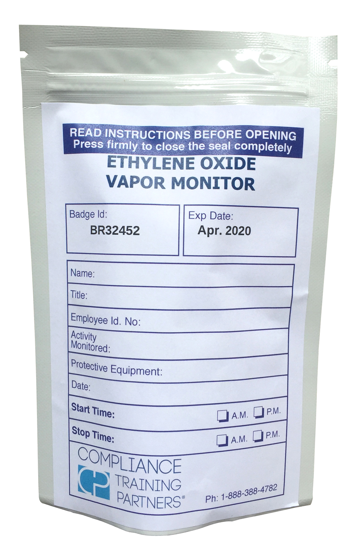 Ethylene Oxide Vapor Monitor - Compliance Training Partners