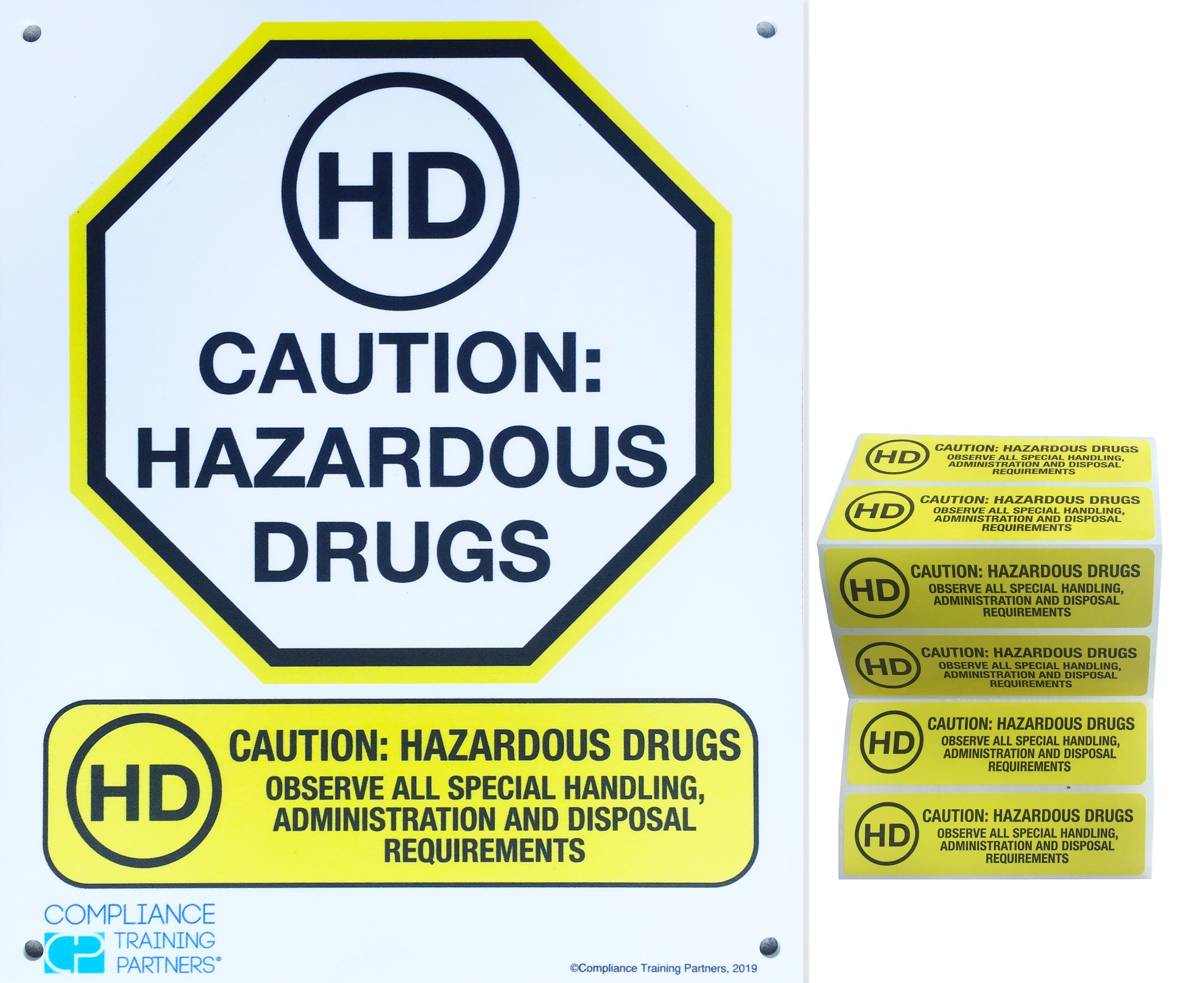 Hazardous Drug Sign and Labels - Compliance Training Partners